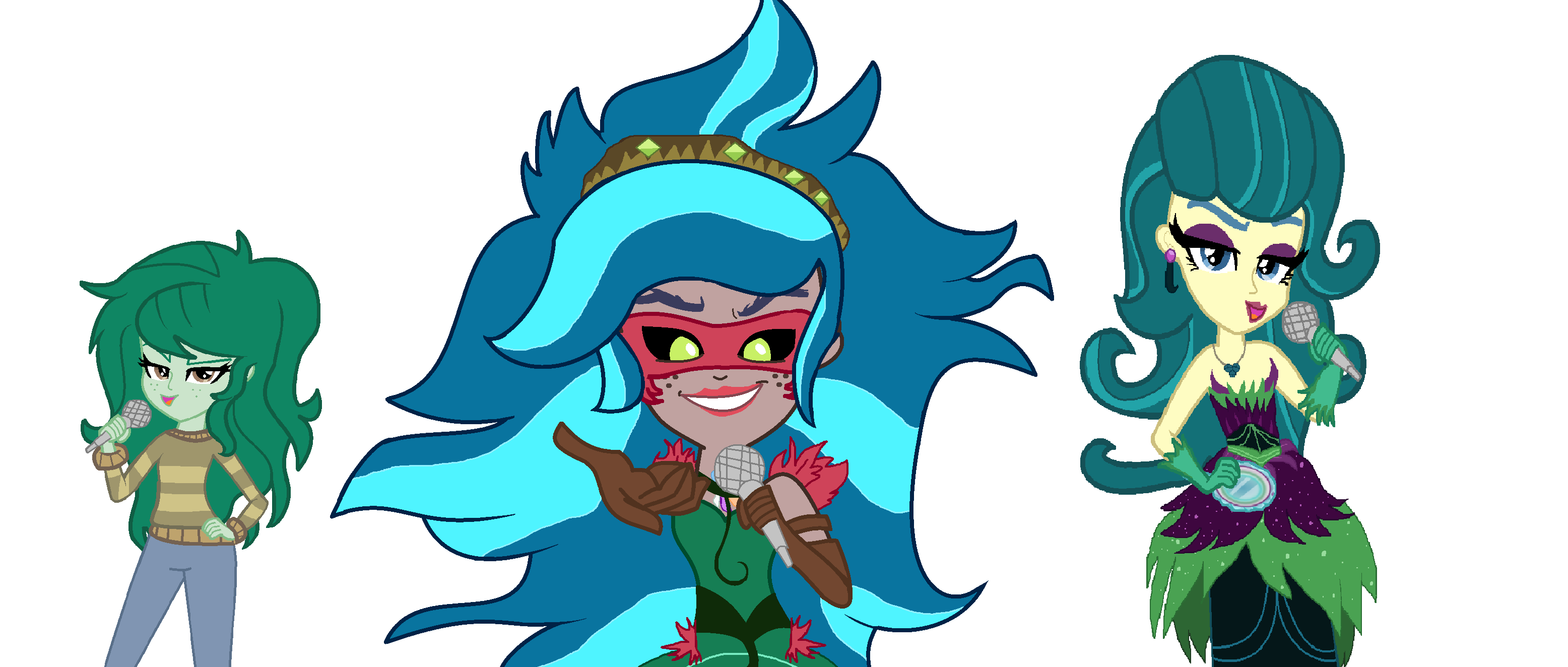 #1659777 - safe, adagio dazzle, aria blaze, gaea everfree, gloriosa ...