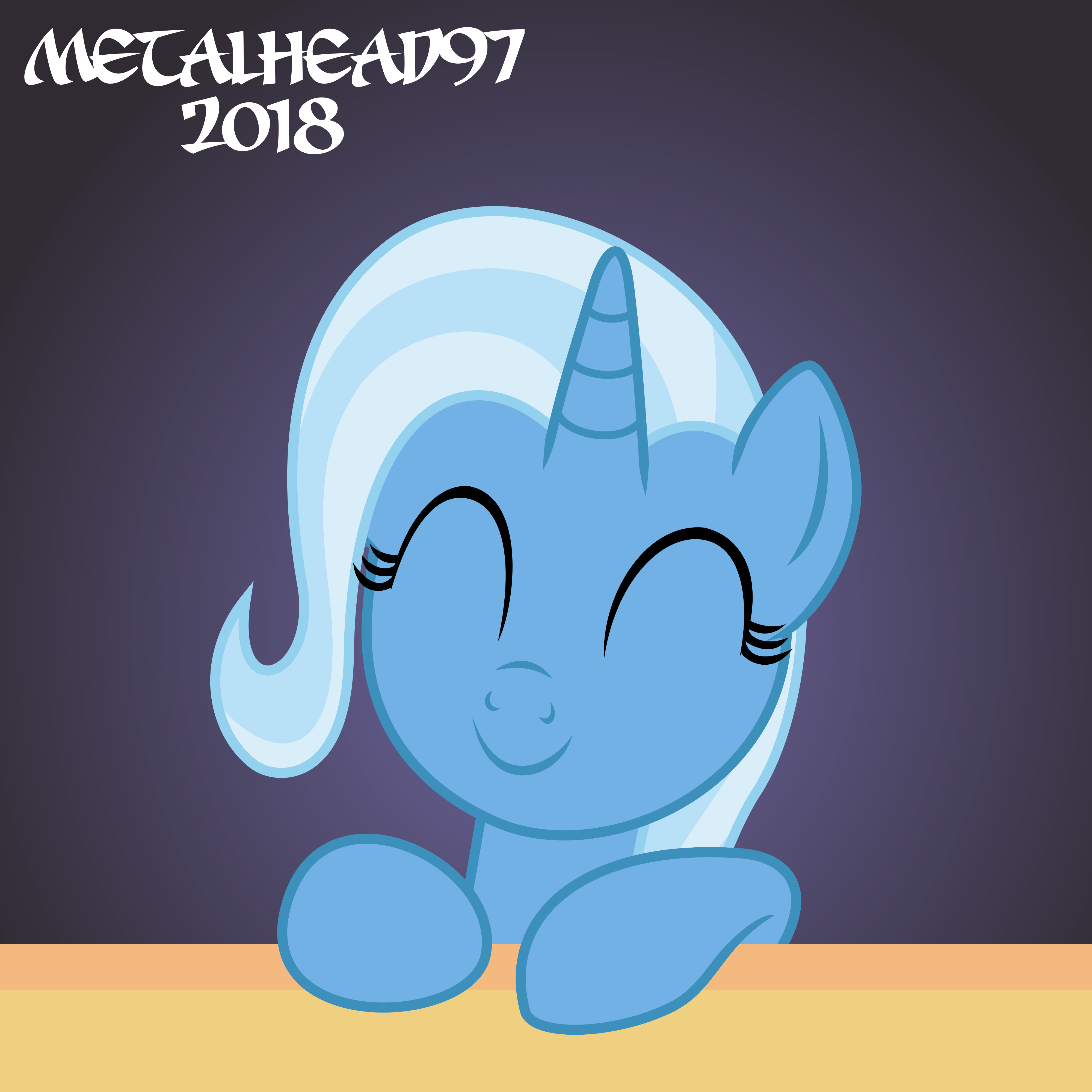 #1678354 - safe, artist:metalhead97, trixie, pony, unicorn ...