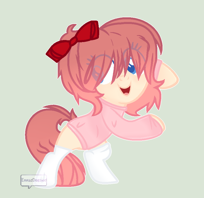 #1683185 - safe, artist:emmazdogside, earth pony, pony, base used, doki ...
