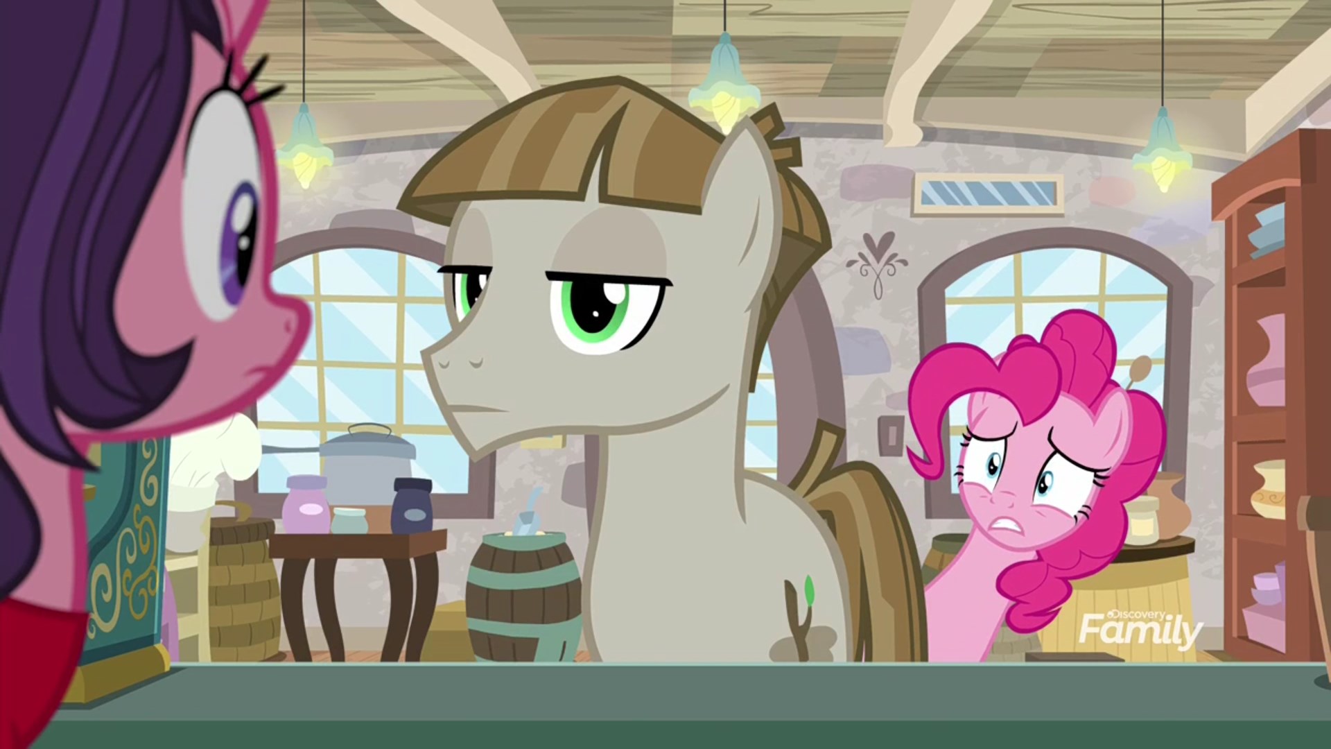 #1695300 - safe, screencap, jiffy bake, mudbriar, pinkie pie, earth ...