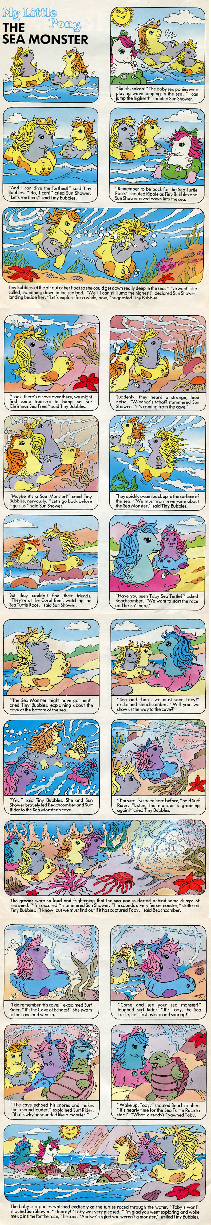 #1717124 - safe, official comic, beachcomber (g1), ripple (g1), sun ...