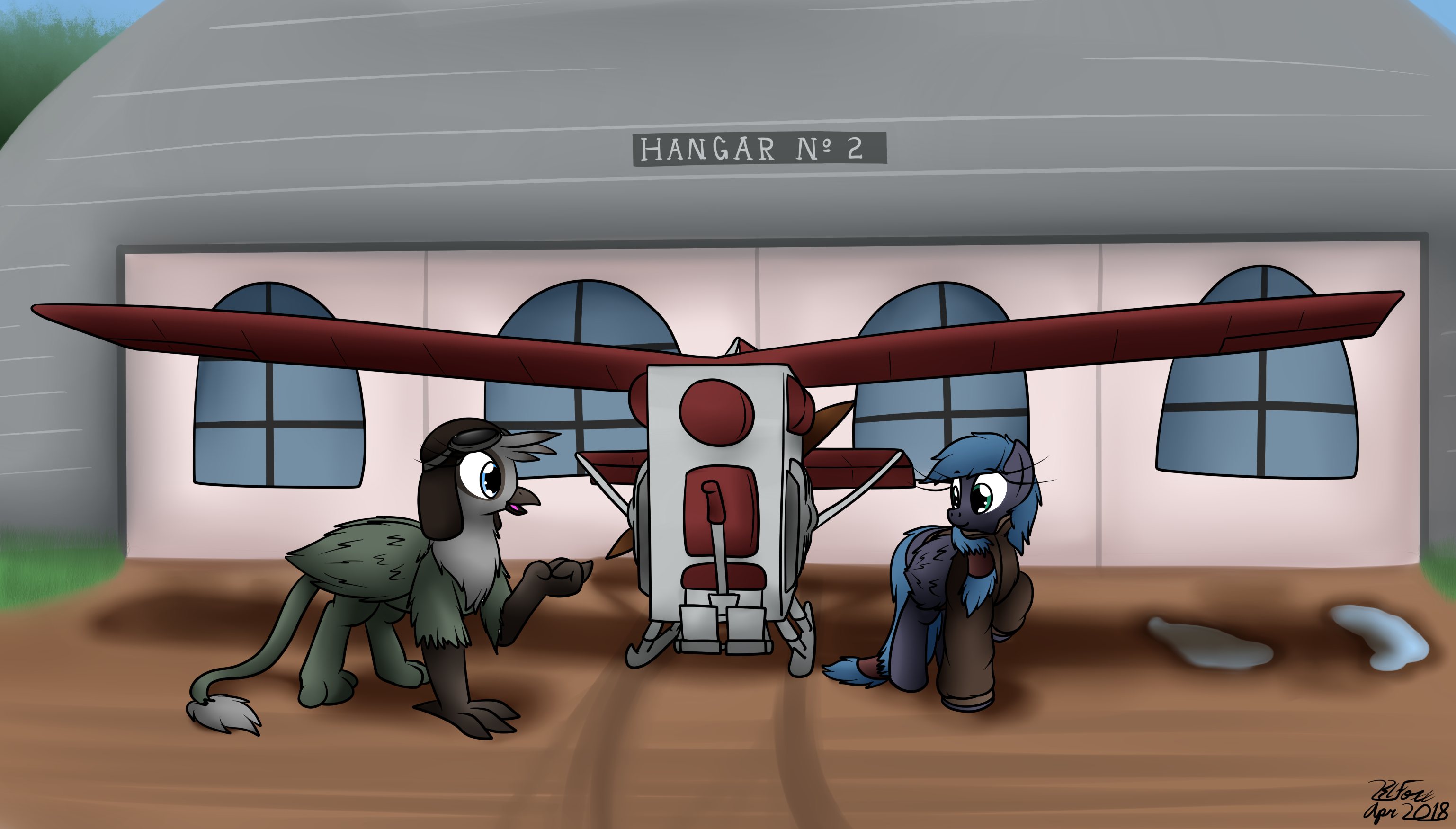 #1698760 - safe, artist:the-furry-railfan, oc, oc only, oc:hispano, oc ...