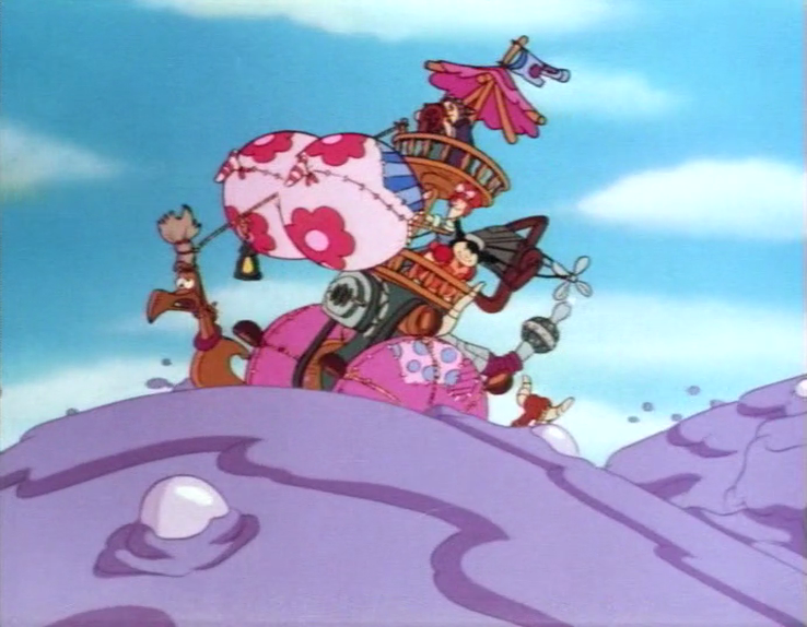 #1721401 - safe, screencap, draggle, hydia, reeka, smooze (g1), g1, my ...