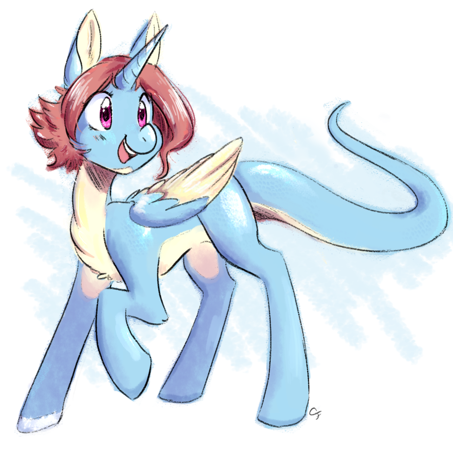 #1723592 - safe, artist:angel-soma, oc, oc only, oc:aqua windstorm ...