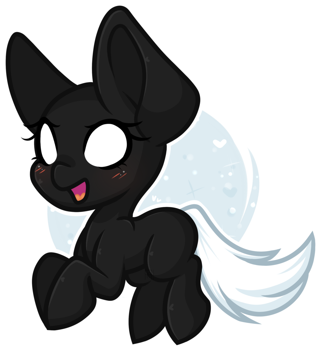 #1760714 - safe, artist:ak4neh, oc, oc only, oc:semi, pony, chibi ...