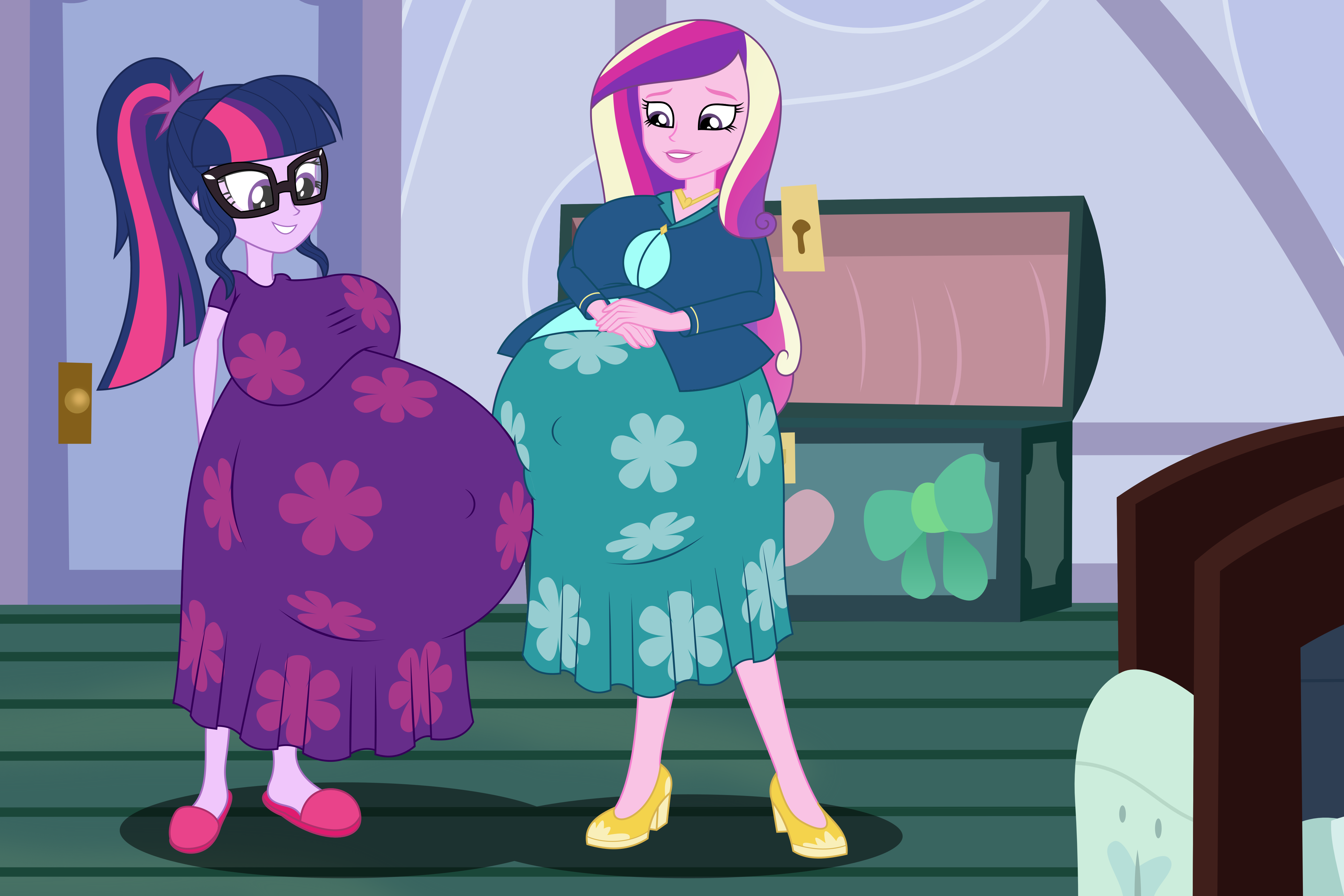 #1761153 - suggestive, artist:mintydrop2013, dean cadance, princess ...