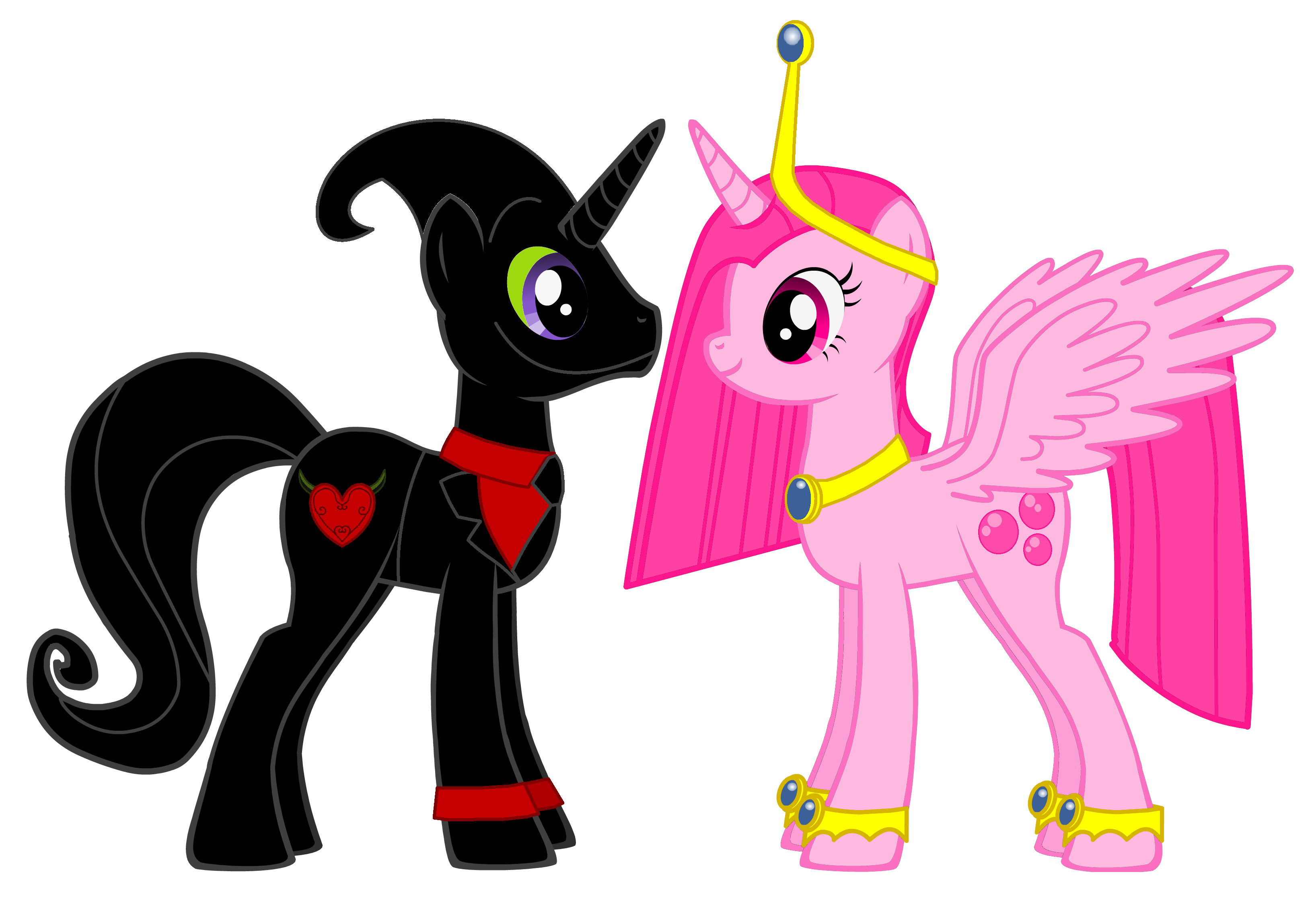 #1770447 - safe, pony, pony creator, adventure time, nergal, ponified ...