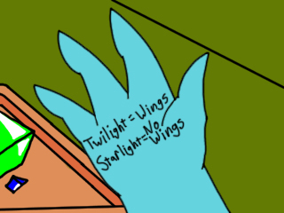 #1814422 - safe, princess ember, g4, claws, female, implied alicorn ...