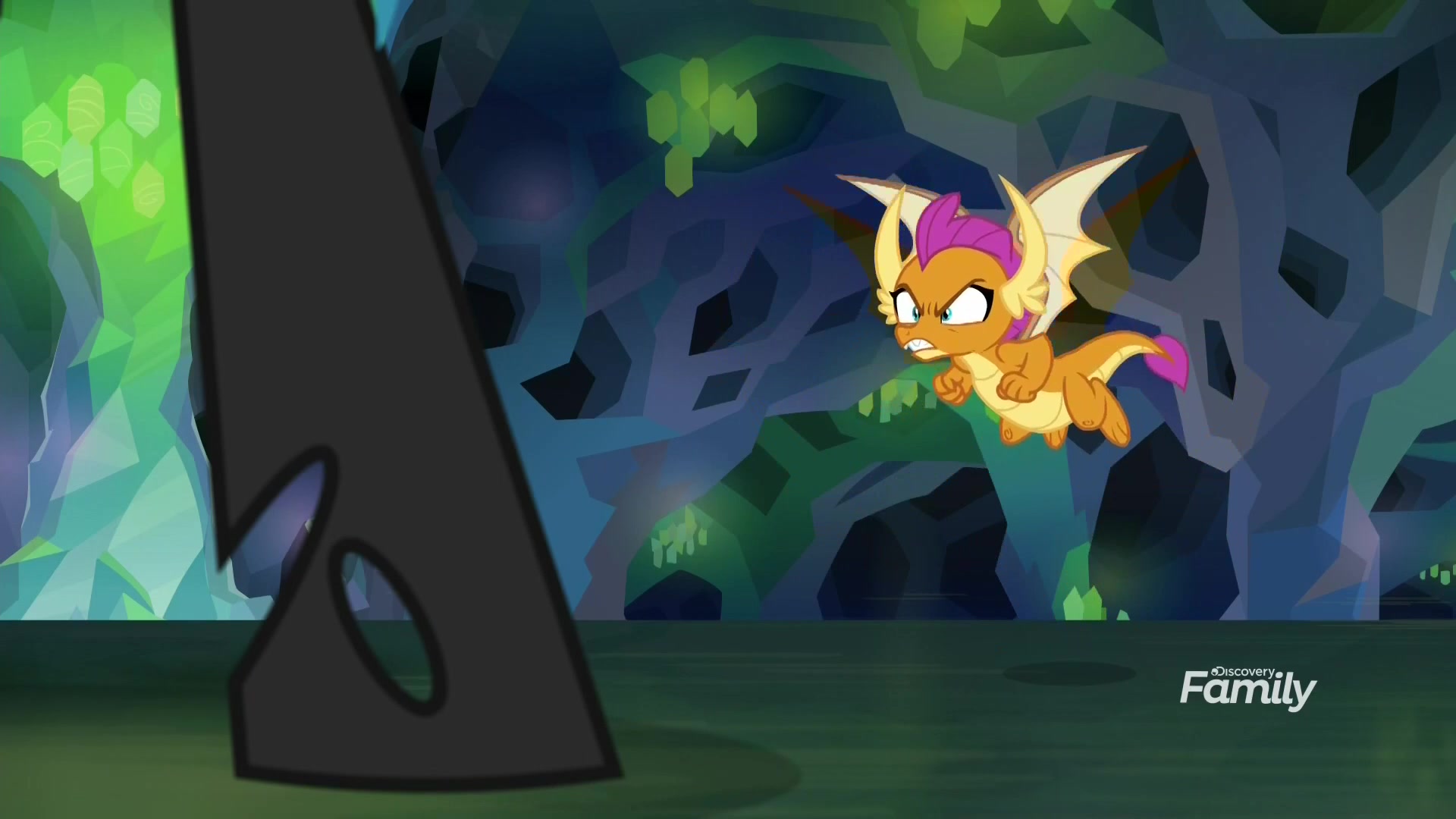 #1841790 - safe, screencap, ocellus, queen chrysalis, smolder ...