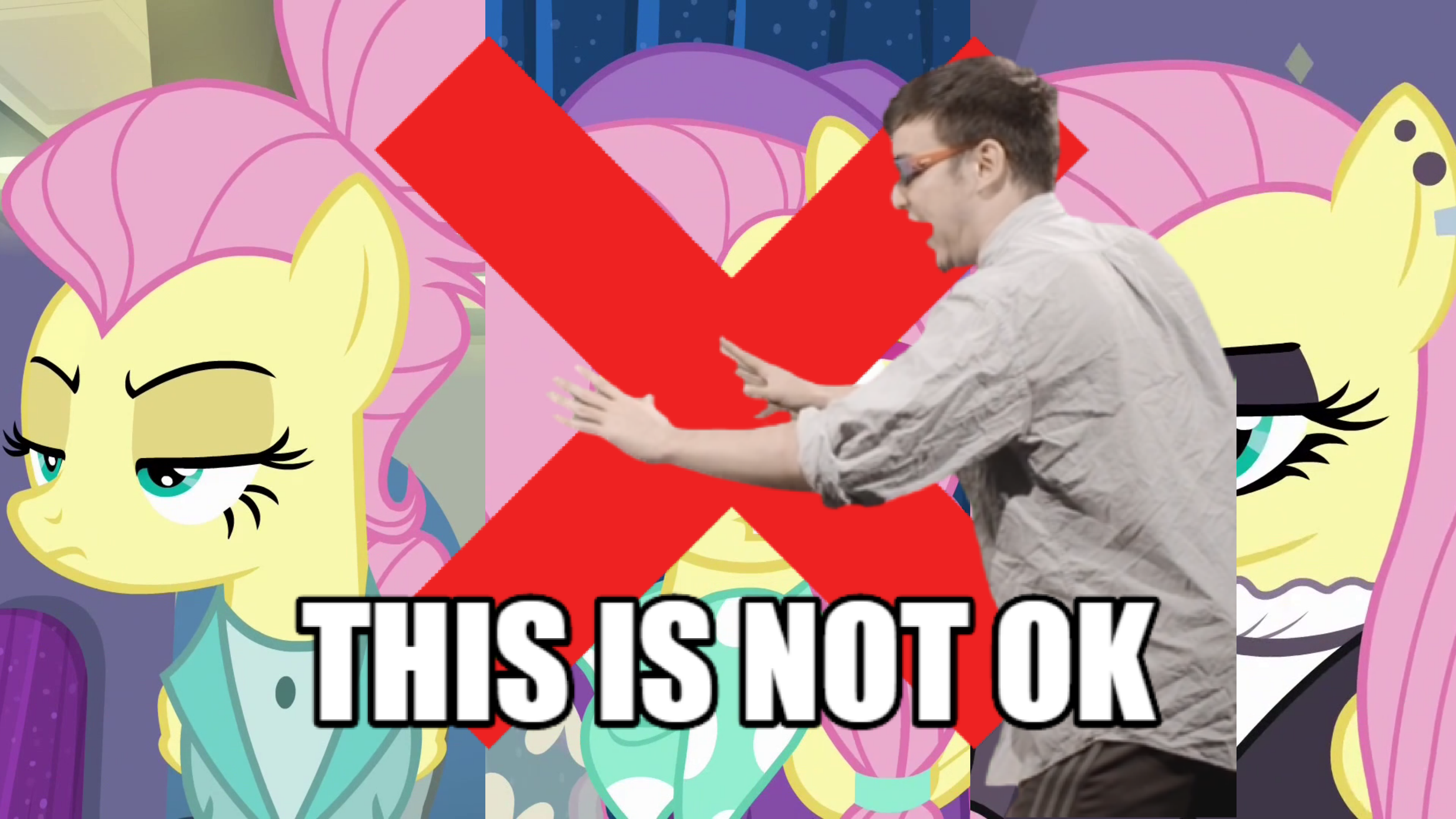 #1827027 - safe, edit, edited screencap, screencap, fluttershy, fake it ...