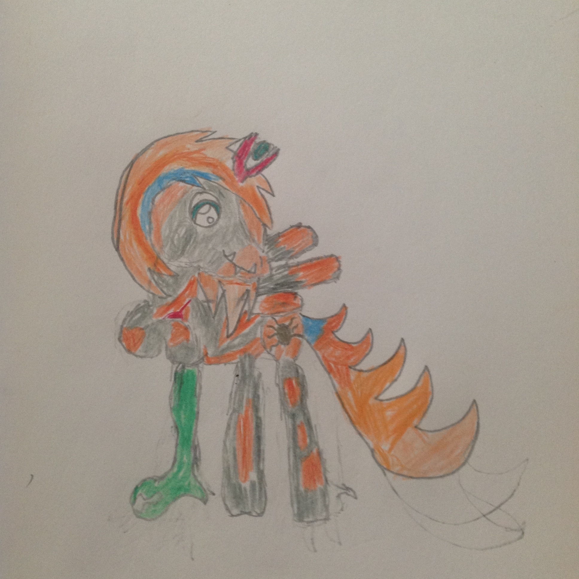 #2173616 - safe, artist:makarosc, oc, oc only, oc:dark ember, alicorn ...