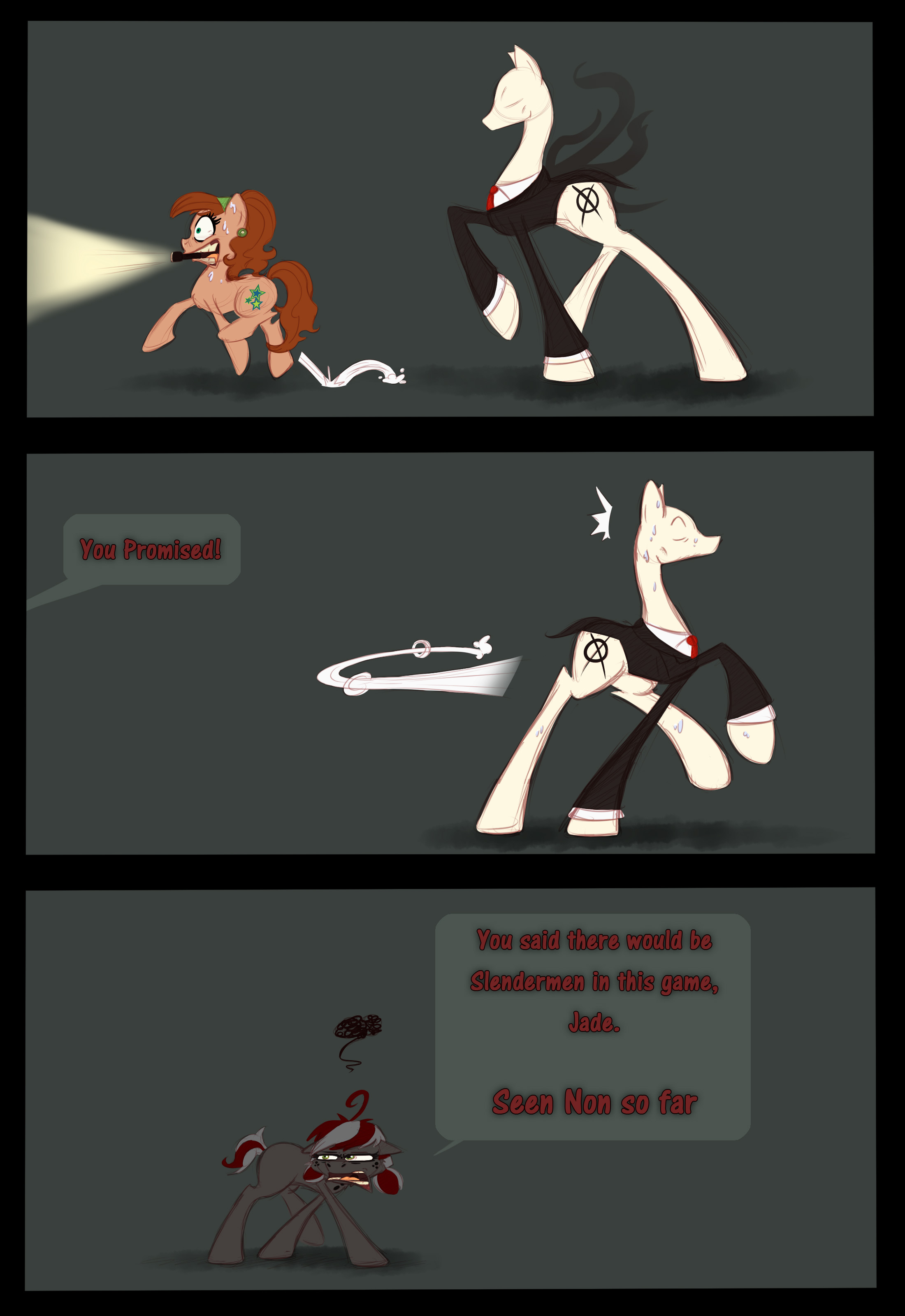#2175239 - safe, artist:pimander1446, oc, pony, comic, ponified ...