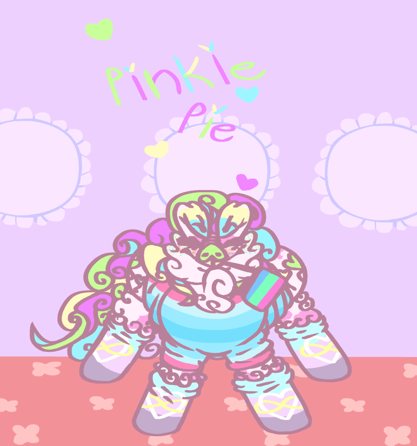 #2202332 - safe, artist:sweethoneymelody, pinkie pie, pony, autism ...