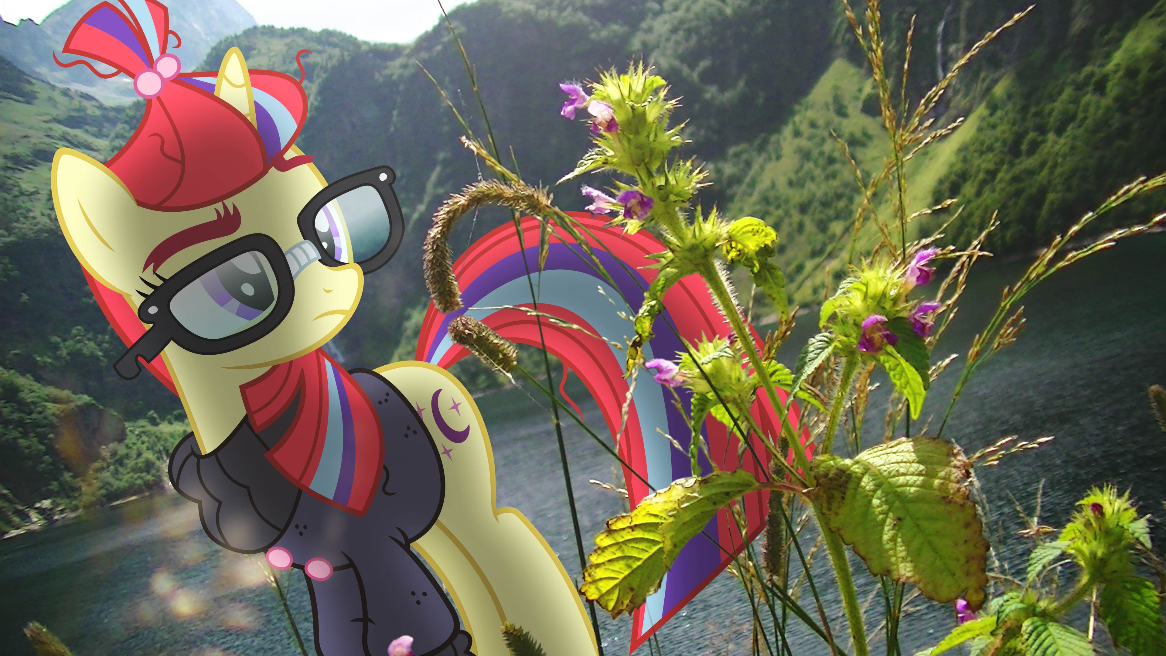 #2203622 - safe, artist:bastbrushie, artist:slb94, moondancer, pony ...