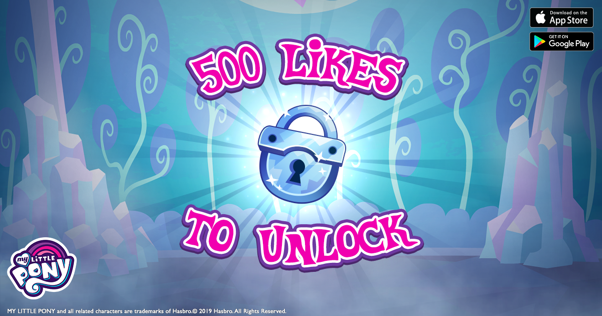 #2222177 - safe, pony, gameloft, lock, my little pony logo - Derpibooru