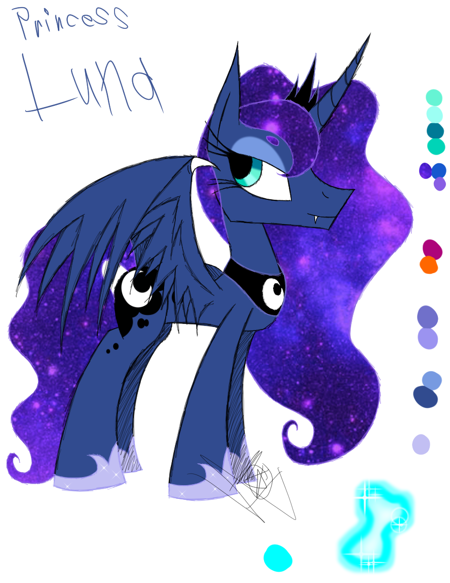 #2227362 - safe, artist:didun850, princess luna, alicorn, pony, g4 ...