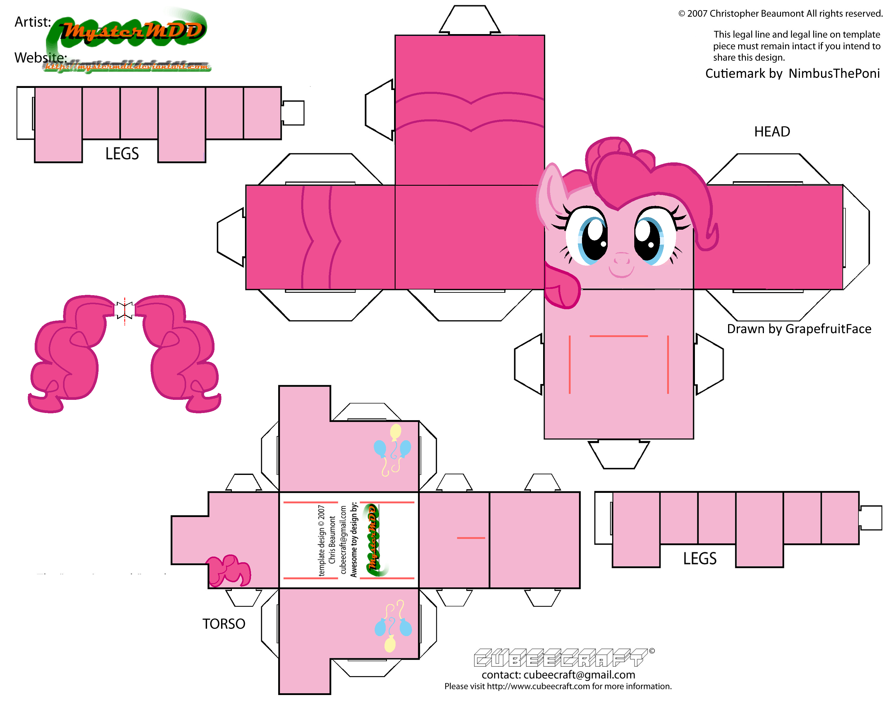 #1997981 - artist:grapefruitface1, arts and crafts, craft, cubeecraft ...