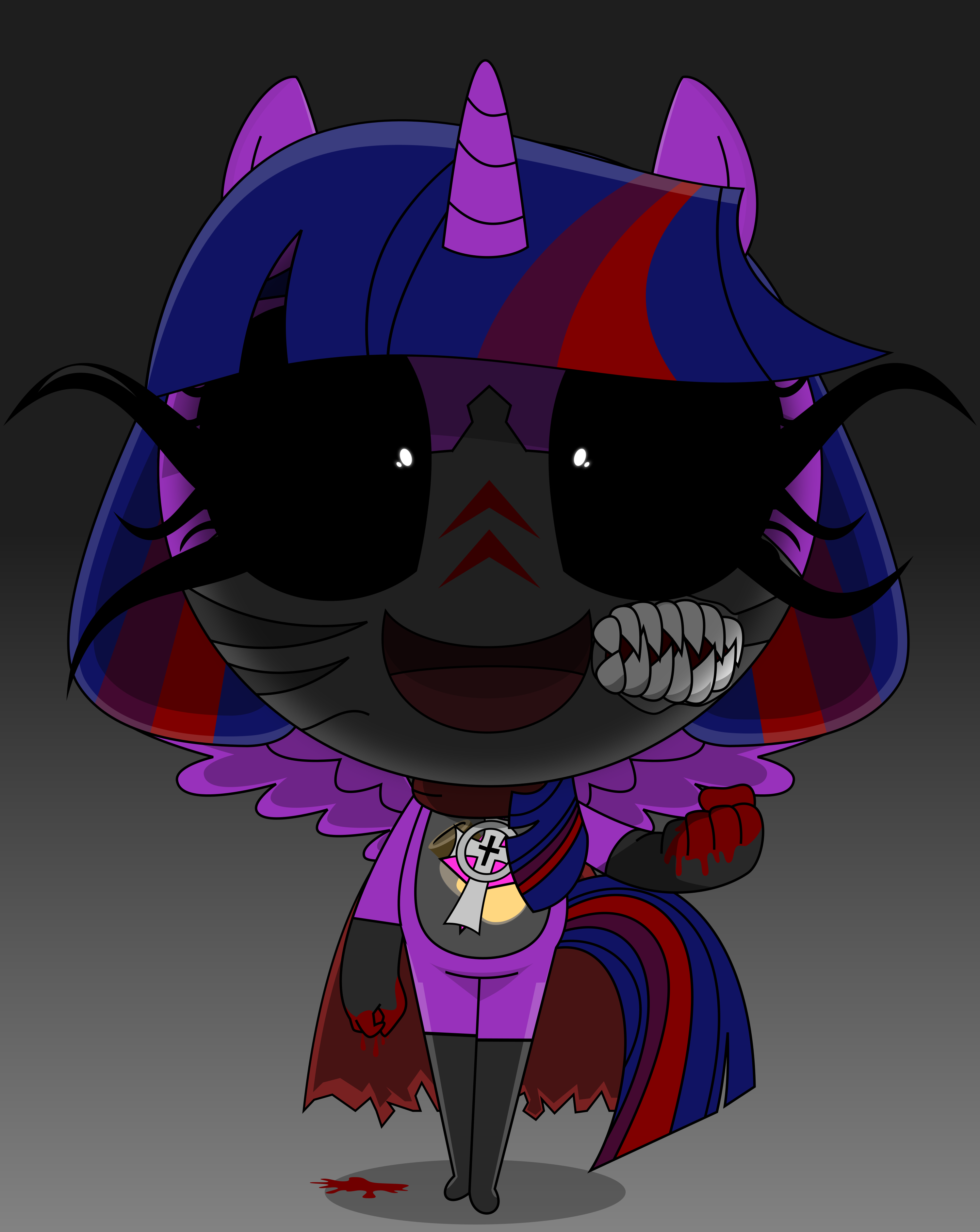 #1979820 - grimdark, grotesque, artist:keronianniroro, twilight sparkle ...