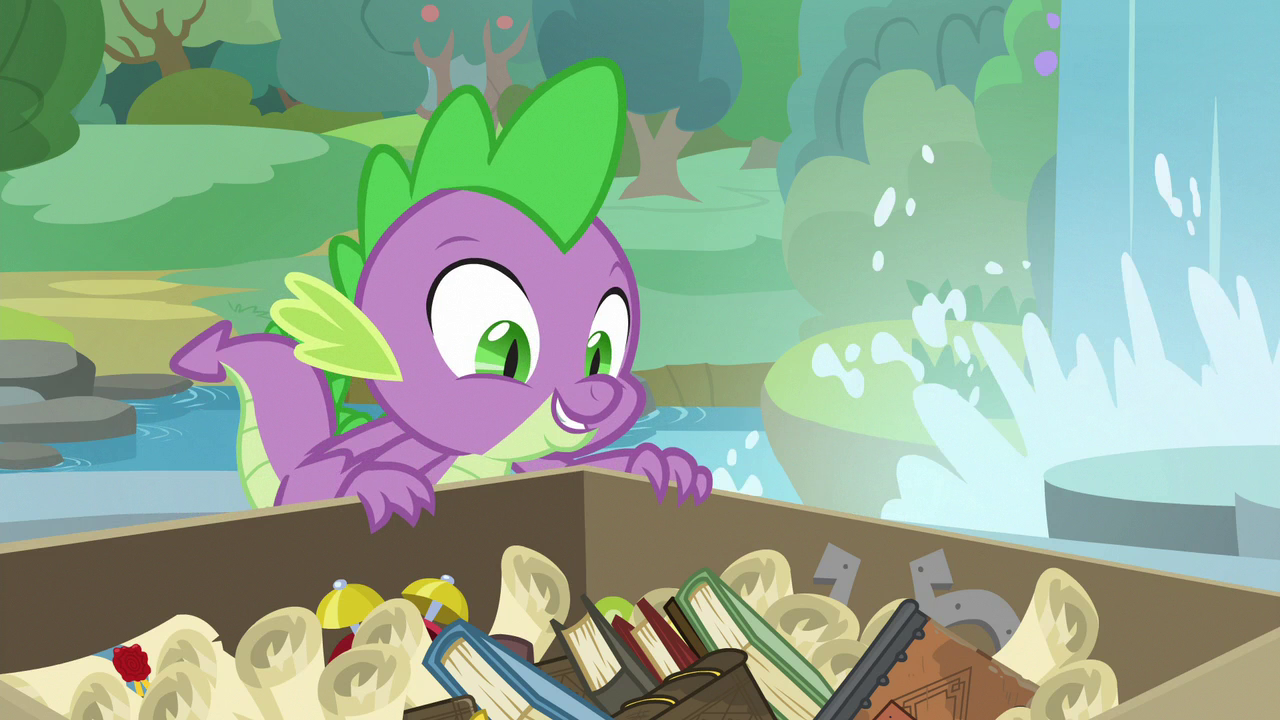 #2026690 - safe, screencap, spike, dragon, the point of no return, book ...