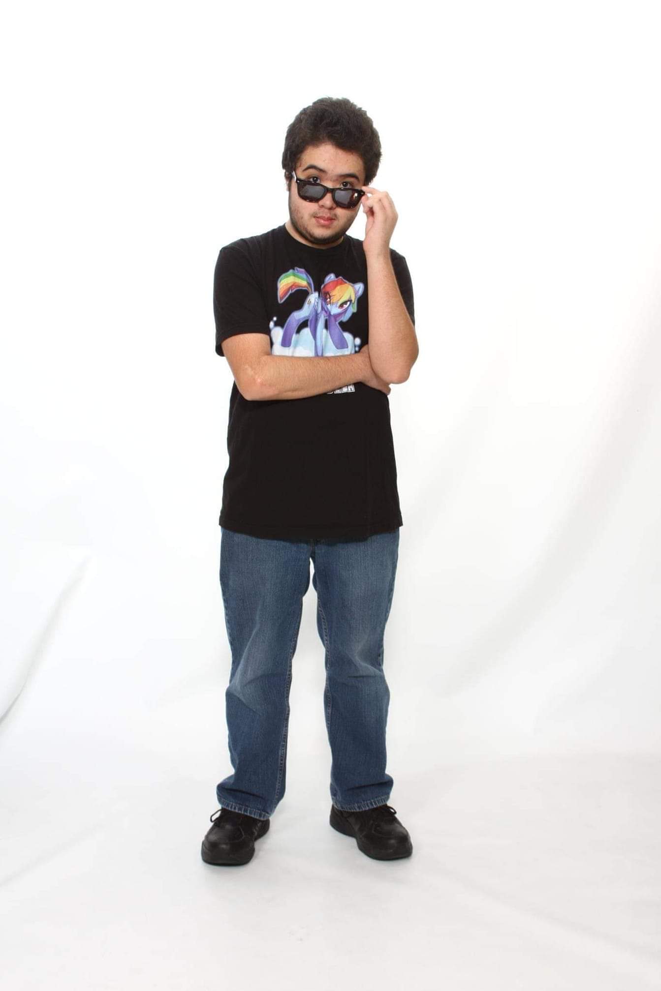 #2053132 - safe, rainbow dash, human, irl, irl human, photo, sunglasses ...