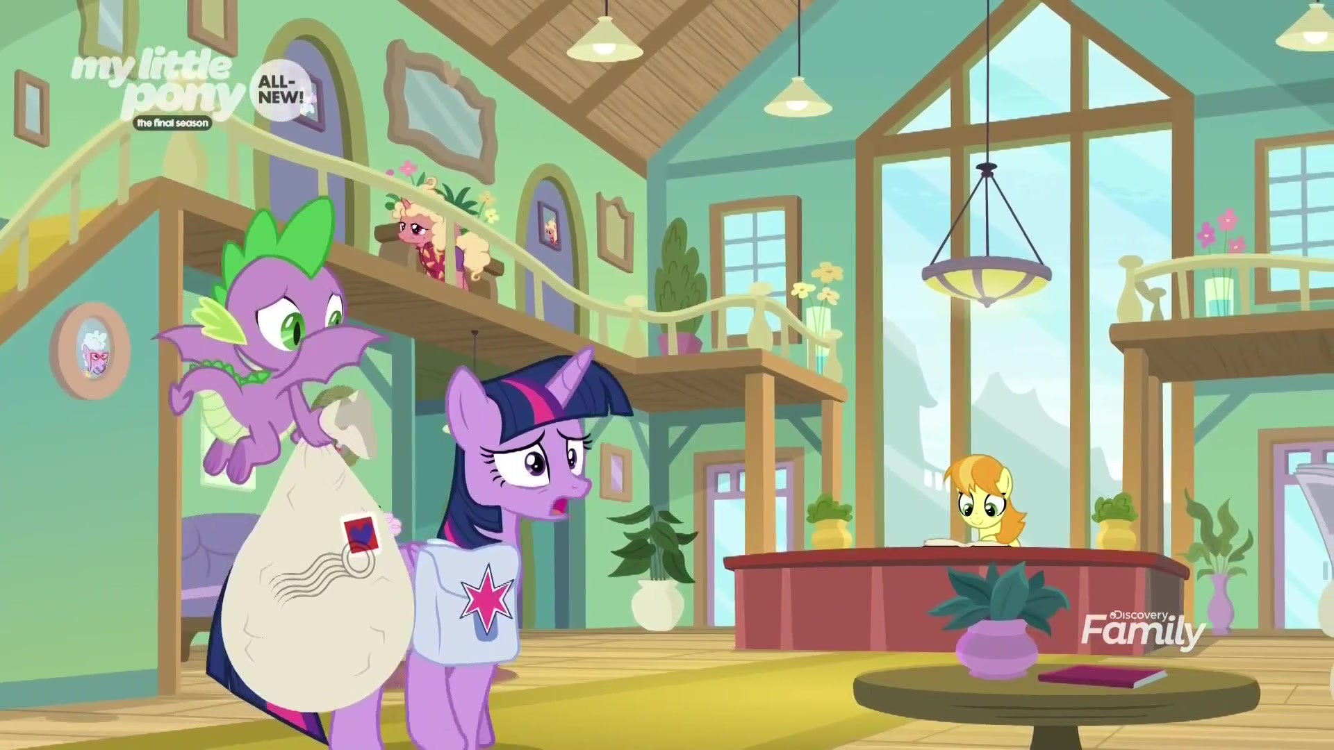 #2030460 - safe, screencap, chelsea porcelain, pearly stitch, spike ...