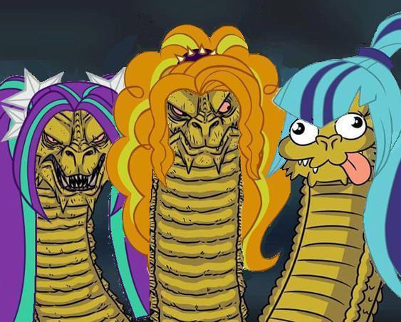 #2071829 - safe, edit, adagio dazzle, aria blaze, sonata dusk, kaiju ...