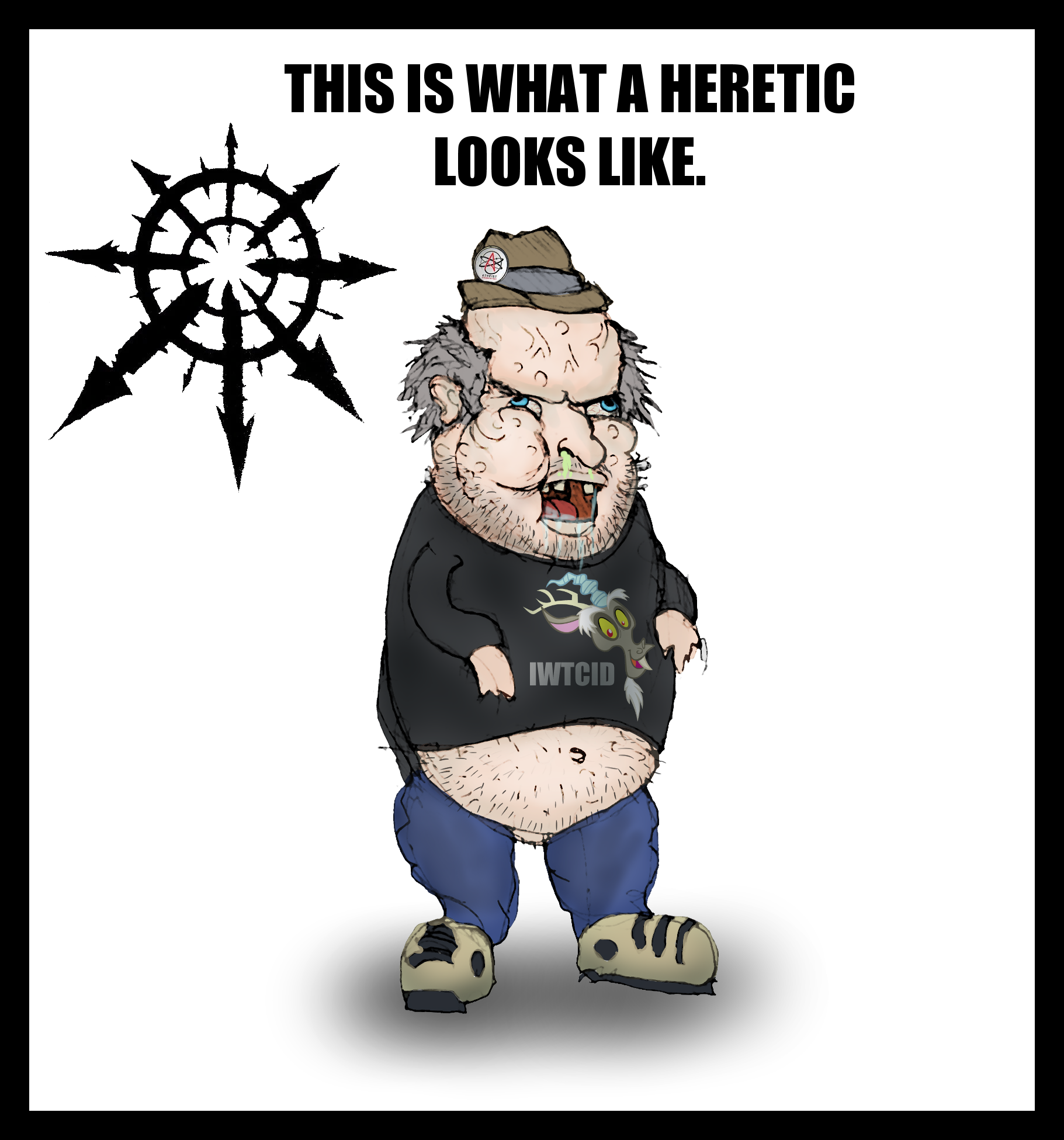 #2089382 - grotesque, artist:great-5, discord, human, atheism, booger ...