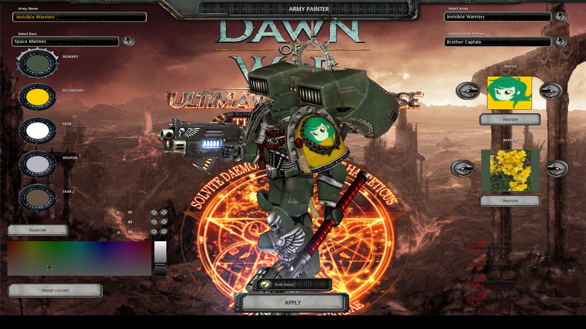 #2097324 - safe, wallflower blush, human, armor, bolter, dawn of war ...