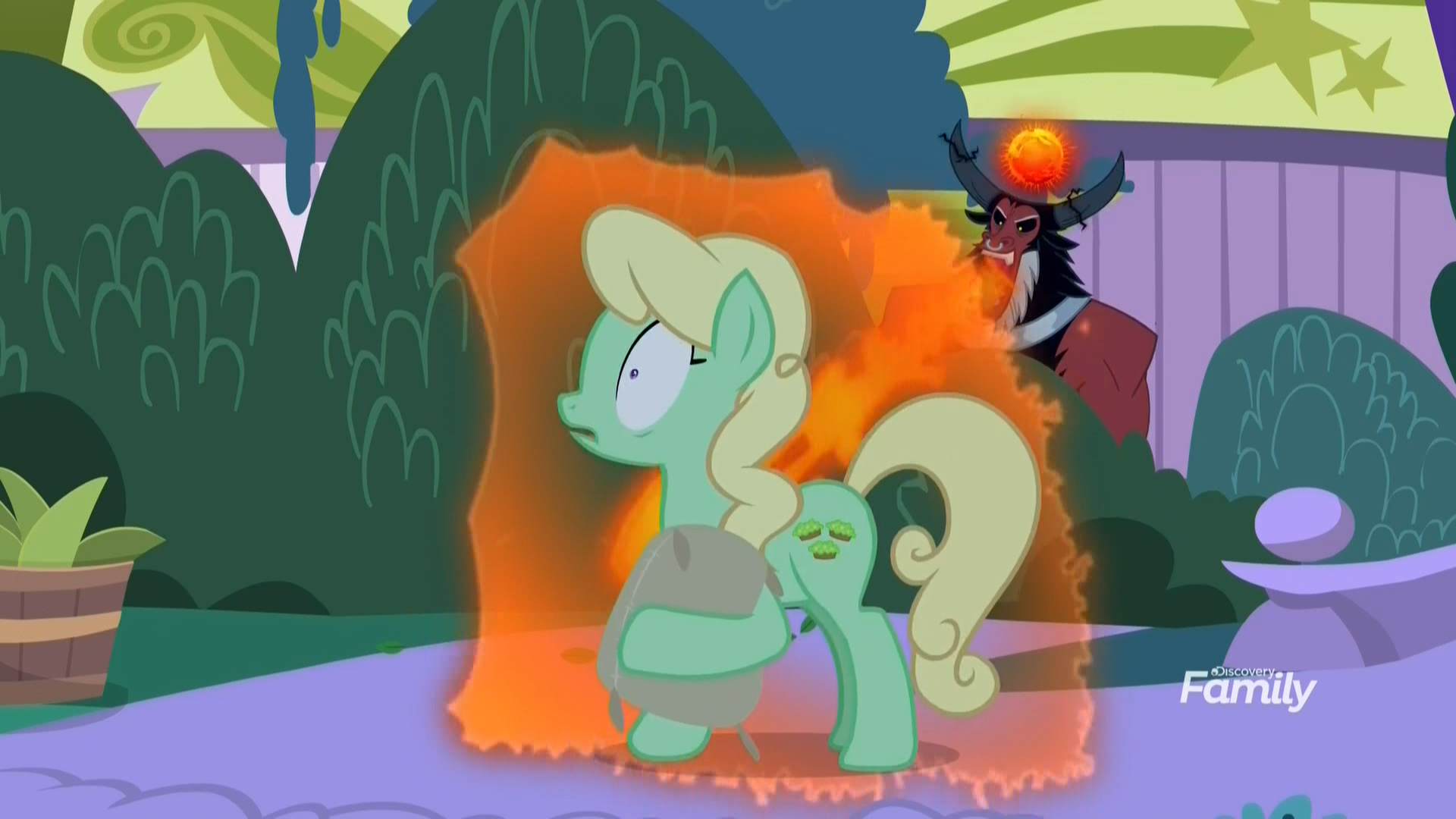 #2126360 - safe, screencap, apple honey, apple tarty, lord tirek, earth ...