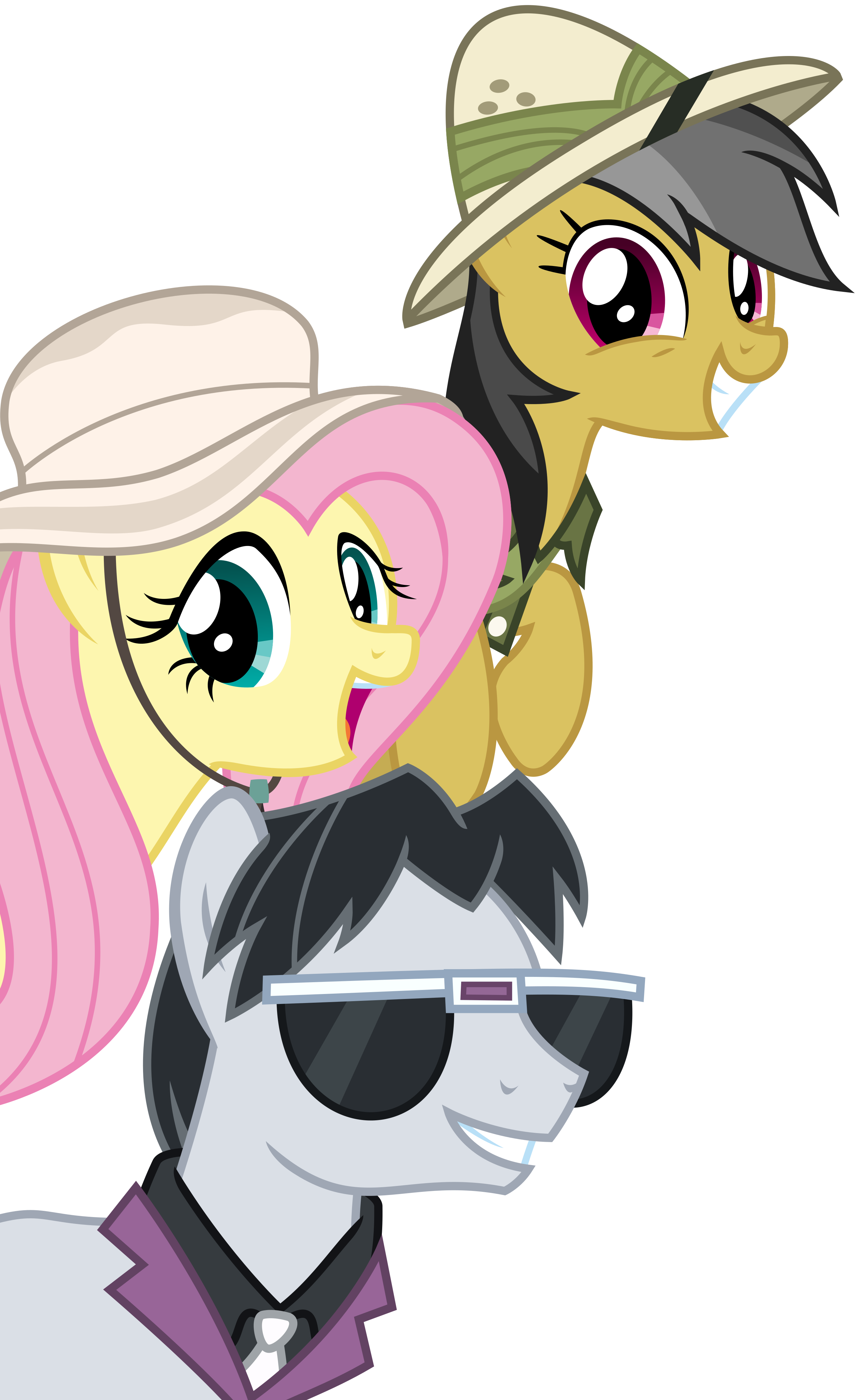 #2154176 - safe, artist:sketchmcreations, daring do, fluttershy ...