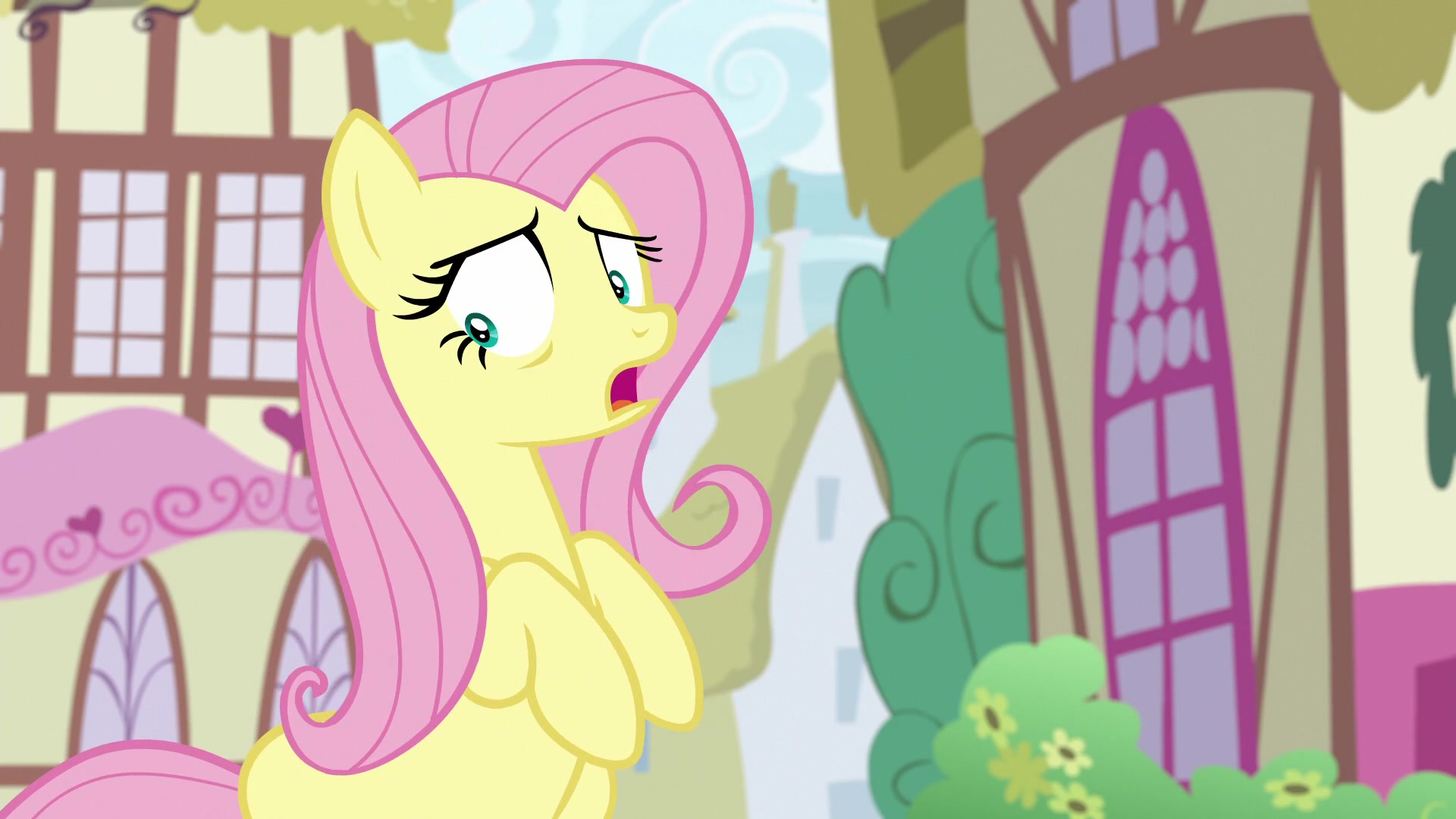 #2136290 - safe, screencap, angel bunny, fluttershy, pony, g4, she ...