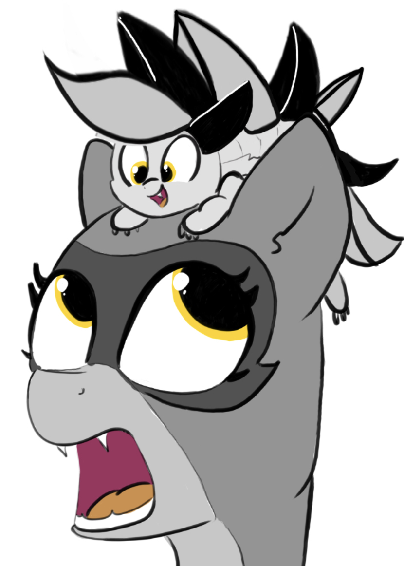 #2246698 - safe, artist:rusticanon, oc, oc:bandy cyoot, hybrid ...