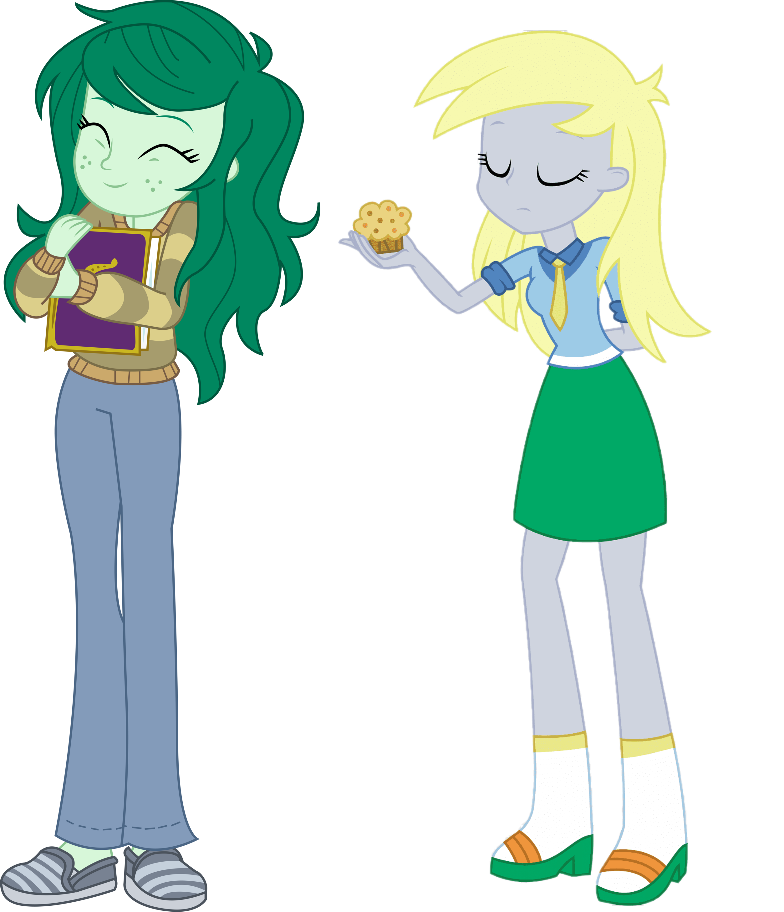 #2485698 - safe, artist:marcorulezzz, artist:sketchmcreations, edit, vector edit, derpy hooves ...