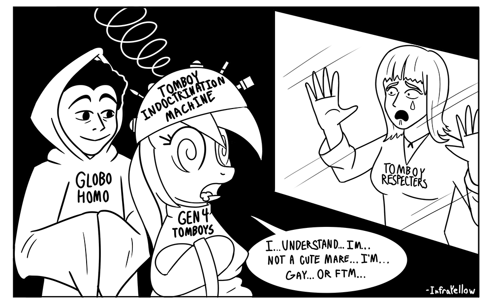 #2492863 - safe, artist:infrayellow, rainbow dash, human, pony, g4 ...