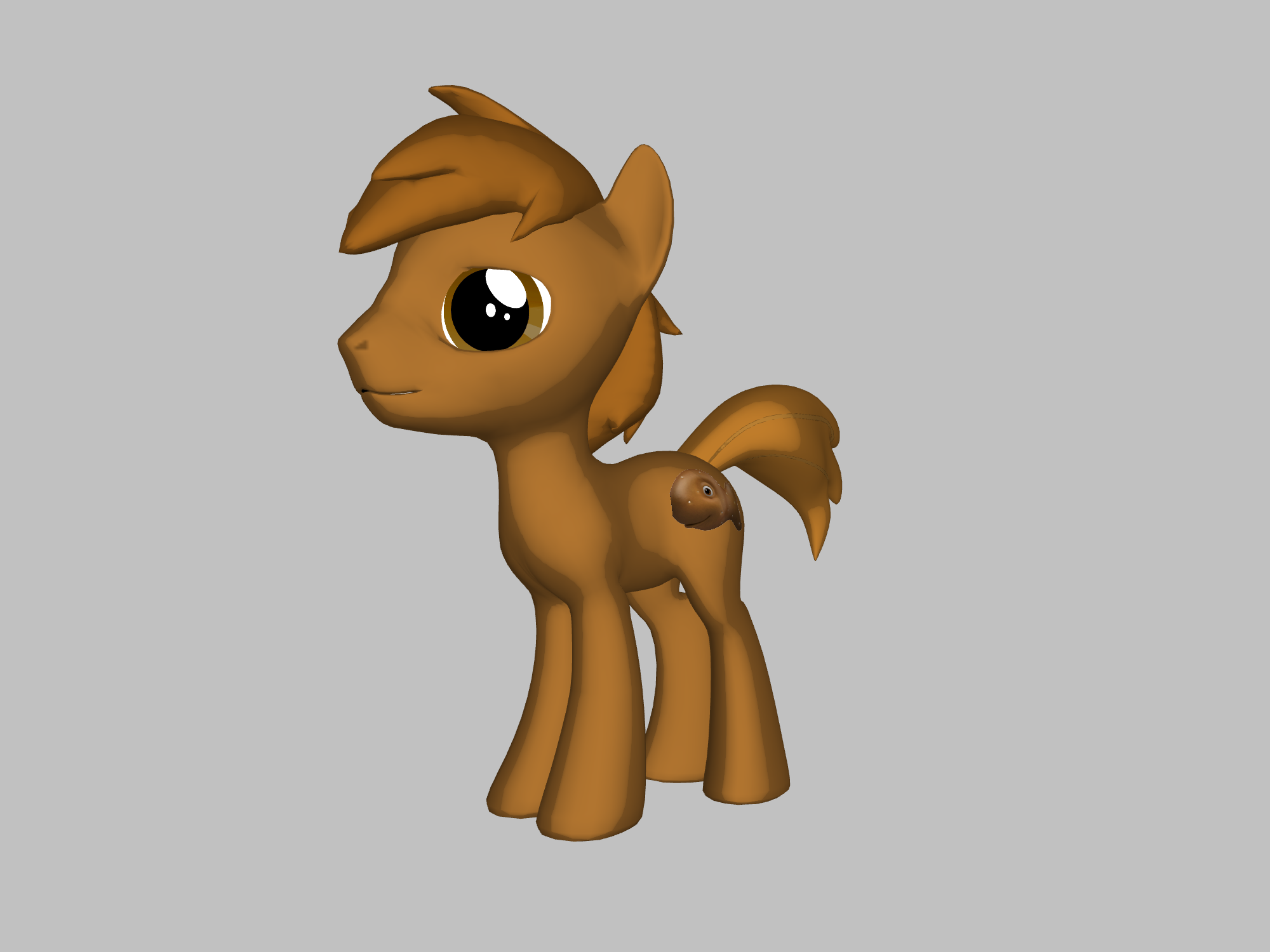 #2499290 - safe, artist:taionafan369, oc, oc only, oc:gilbert, earth pony, fish, goldfish, pony ...