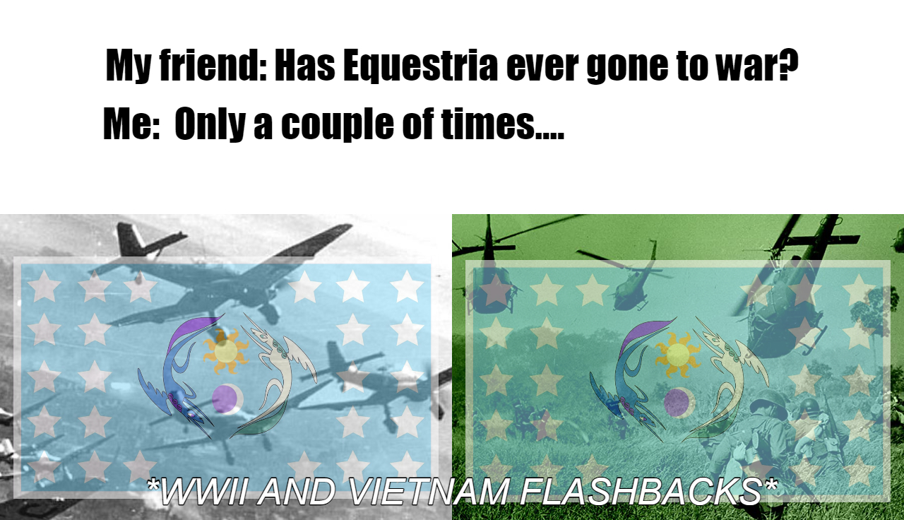 #2519880 - safe, caption, equestrian flag, helicopter, ju-87, meme ...