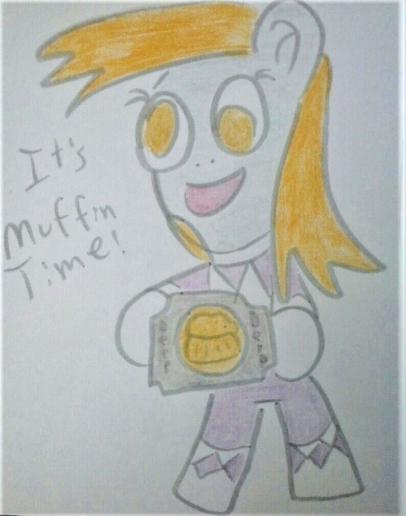 #2267345 - safe, artist:dex stewart, derpy hooves, pegasus, anthro, g4 ...