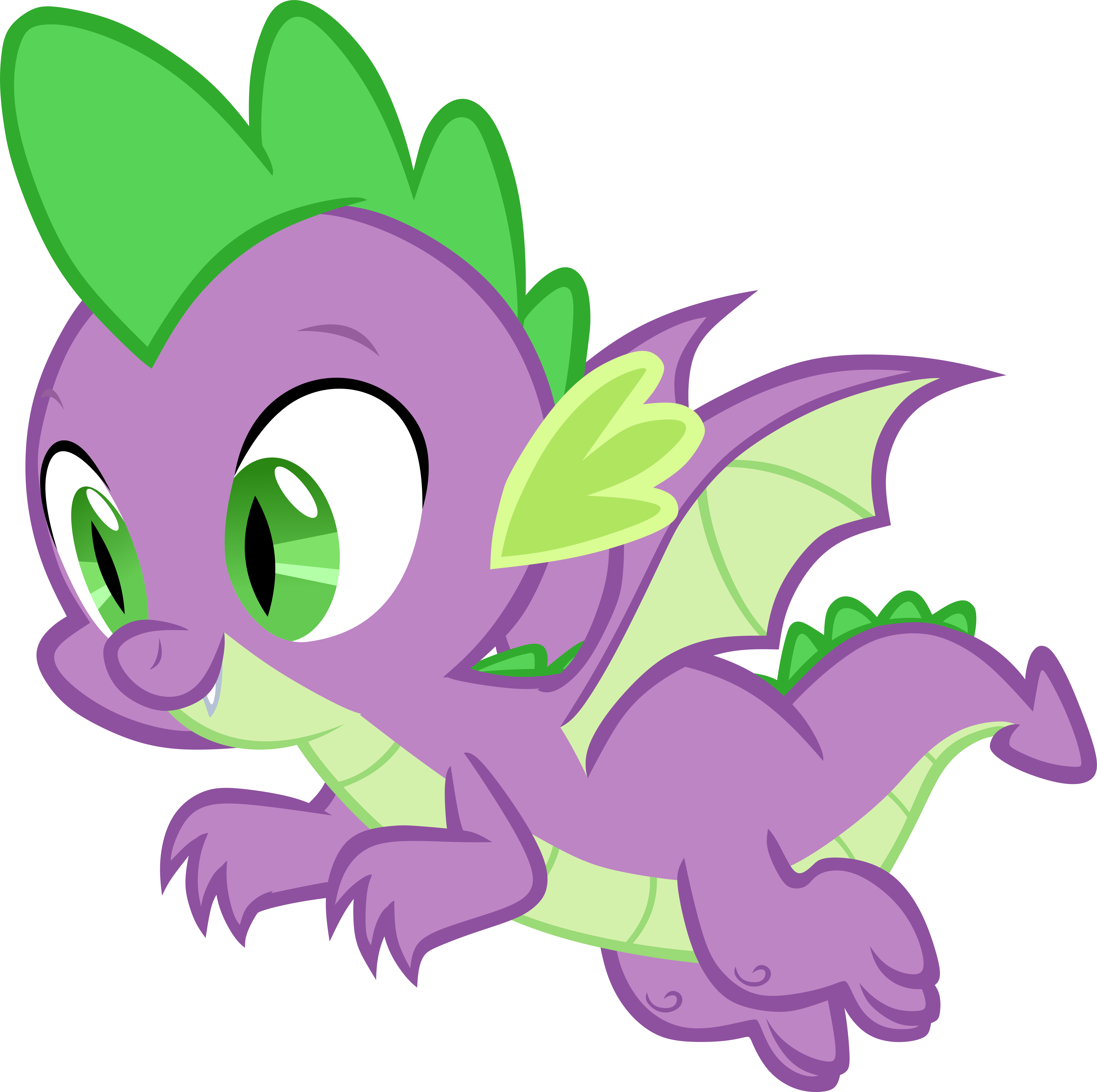 #2295579 - safe, artist:memnoch, spike, dragon, flying, male, simple ...