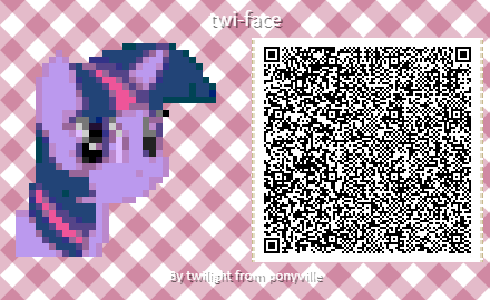 #2306104 - safe, twilight sparkle, animal crossing, faic, qr code ...