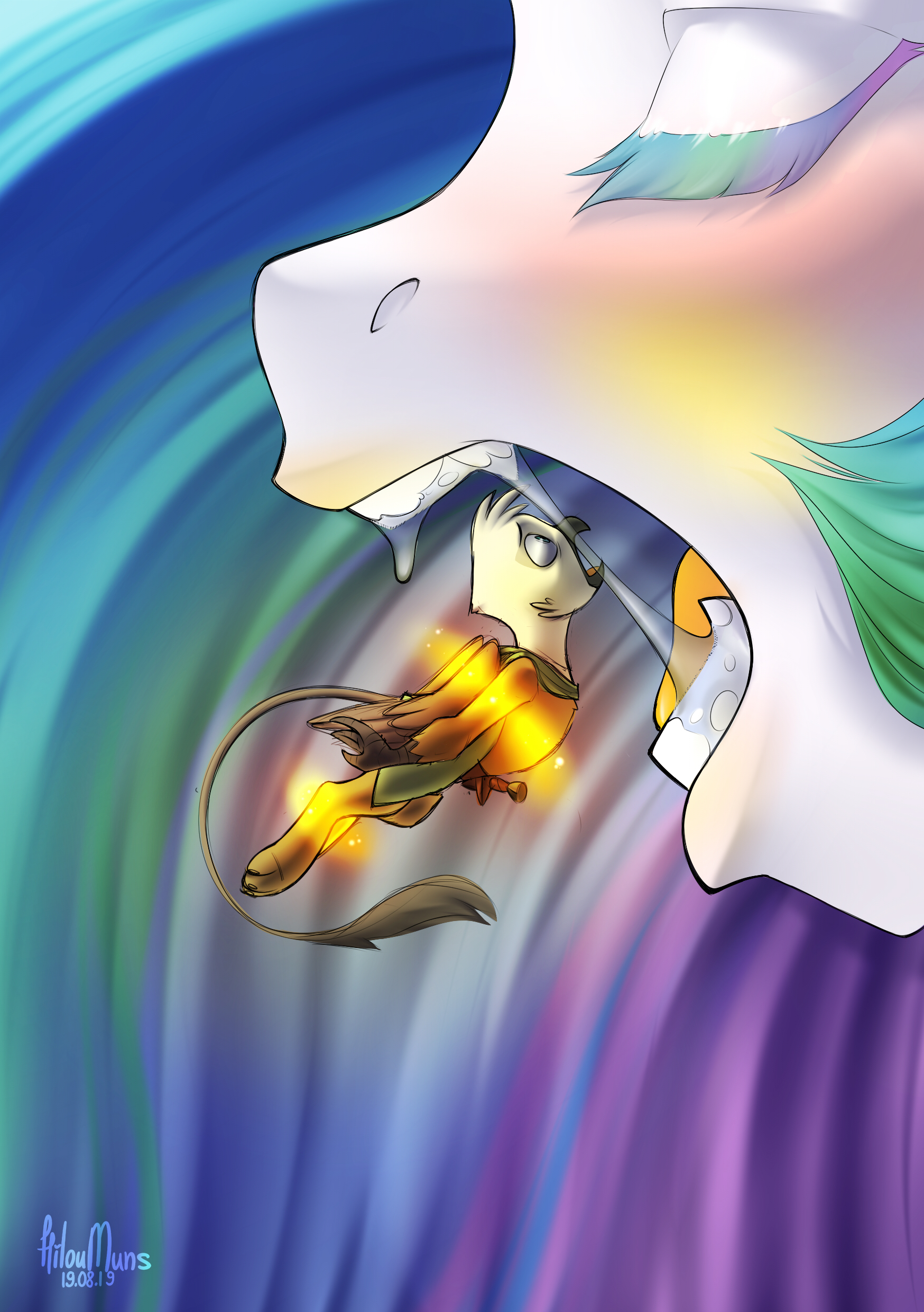 #2293314 - suggestive, artist:hiloumuns, princess celestia, oc, oc:alex ...