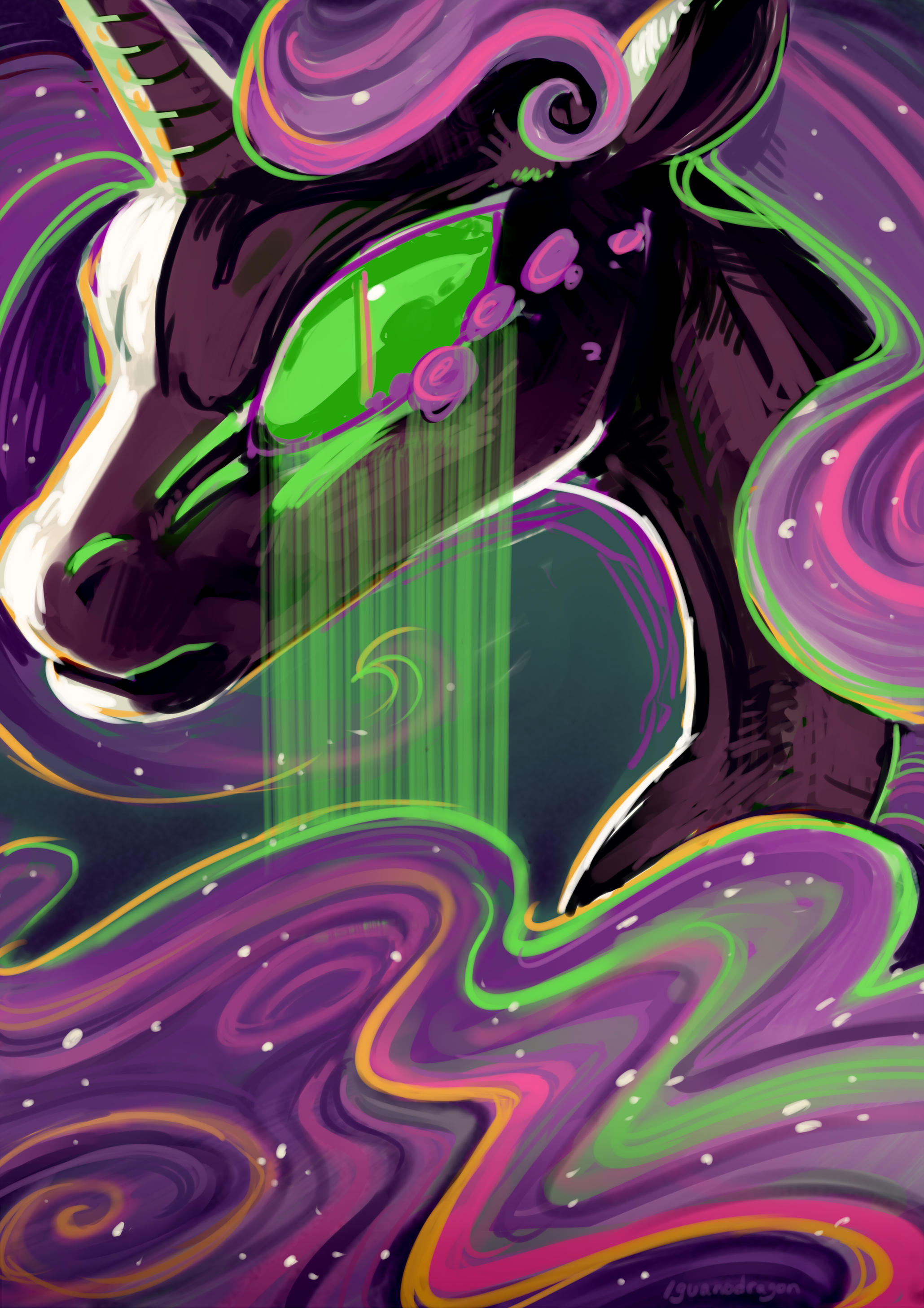 #2380732 - safe, artist:cuttledreams, princess celestia, alicorn, pony ...