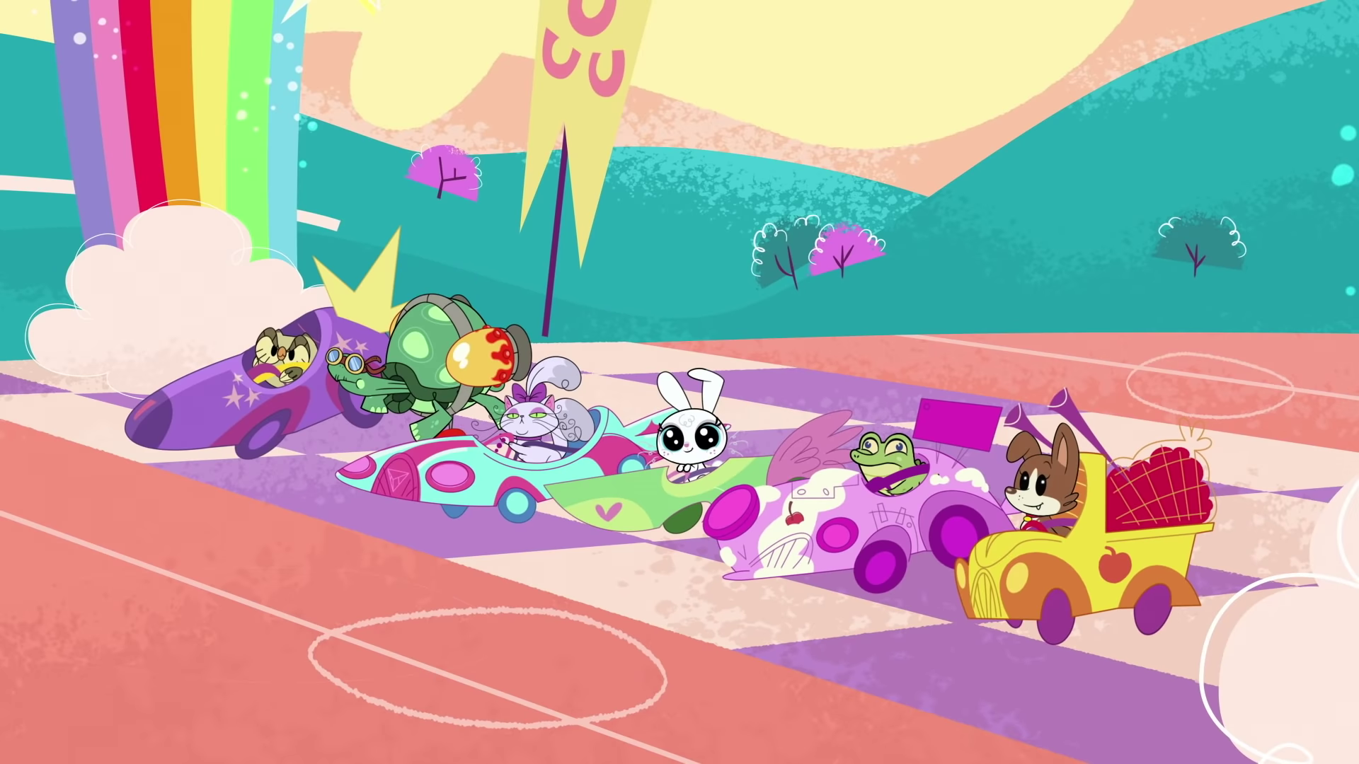 #2394464 - safe, screencap, angel bunny, gummy, opalescence ...