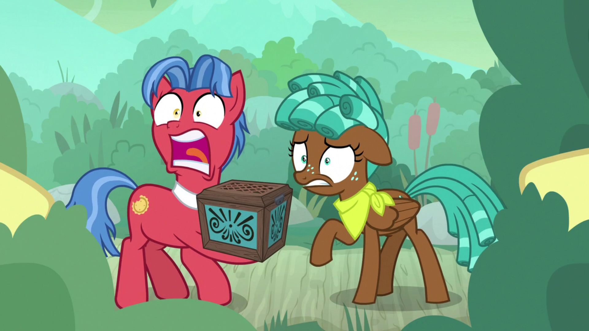 #2417466 - safe, screencap, apple bloom, biscuit, spur, growing up is ...