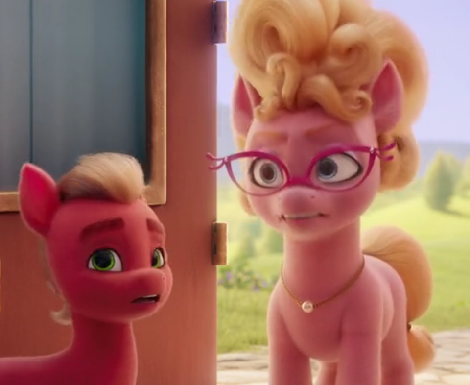 #2720433 - safe, screencap, phyllis cloverleaf, sprout cloverleaf, earth pony, pony, g5, my ...