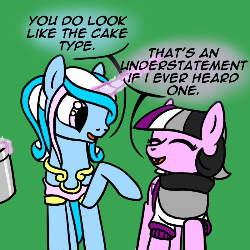 #2731679 - safe, artist:thedragenda, oc, oc only, oc:ace, oc:aurora (thedragenda), earth pony ...