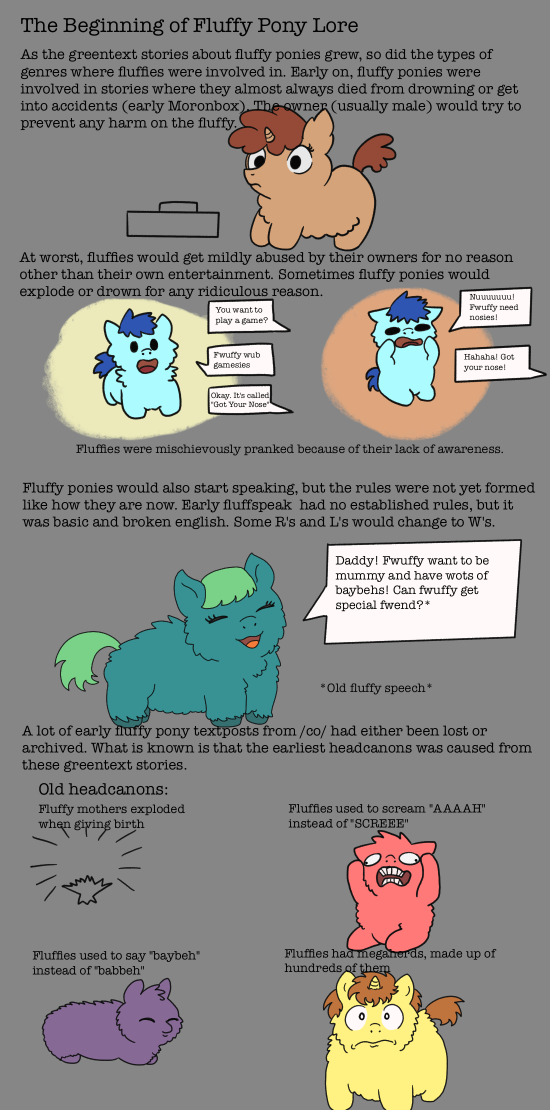 #2744880 - safe, artist:ohnoplsno, fluffy pony, comic:history of fluffy ...