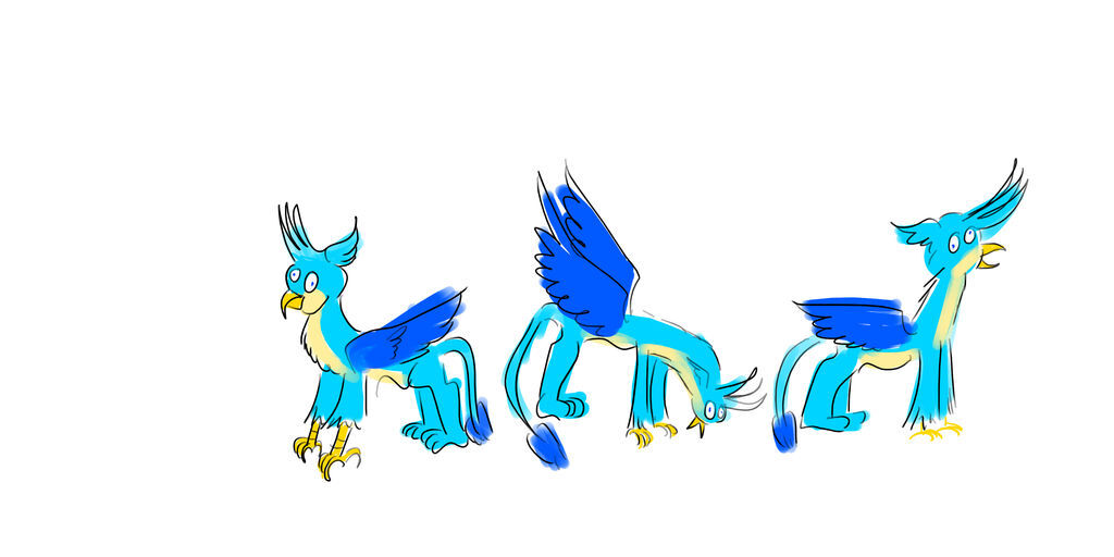 #2737650 - safe, artist:horsesplease, gallus, bird, chicken, griffon ...