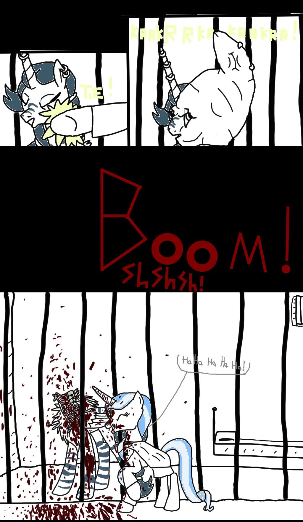 #2756884 - grimdark, artist:chanyhuman, queen parabola, alicorn ...