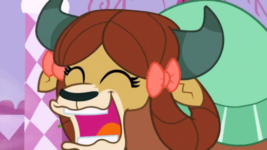 #2547303 - safe, screencap, rarity, yona, pony, unicorn, yak, g4, she's ...