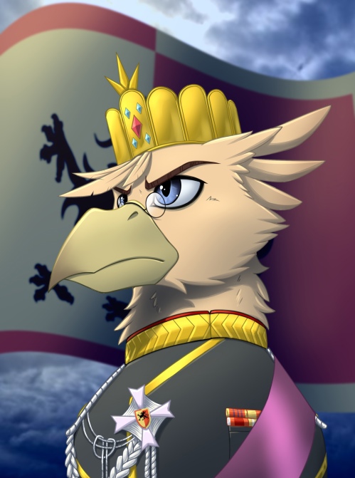 #2569370 - safe, artist:twotail813, oc, oc only, oc:grover vi, griffon ...